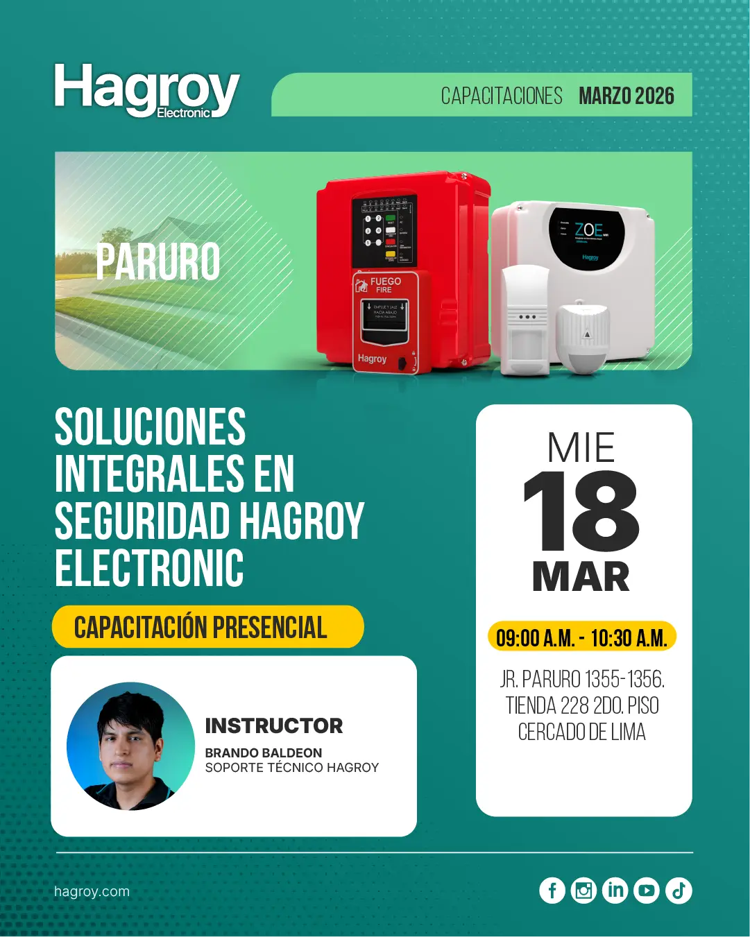Soluciones Integrales en Seguridad Hagroy | Hagroy Electronic ...